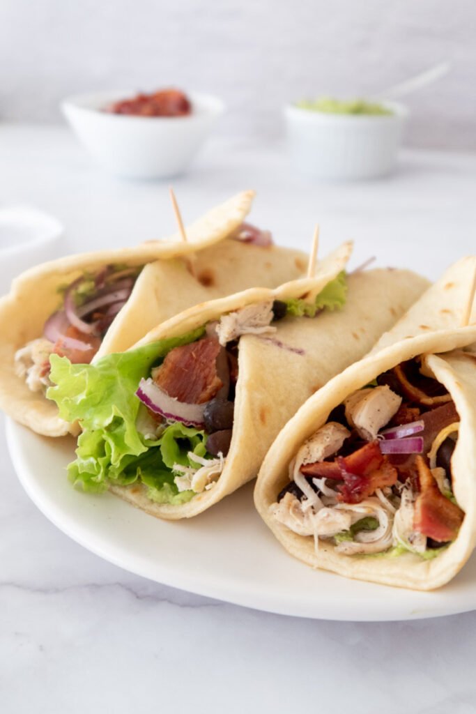 Wrap de Frango - Fit e Saudável | Chefinha Natural